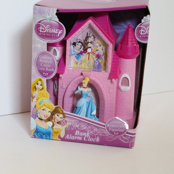 Disney | Other | Nib Disney Princess Coin Bank Alarm Clock | Poshmark